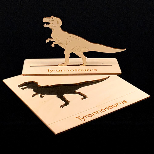 Dinosaur Wood Stencil