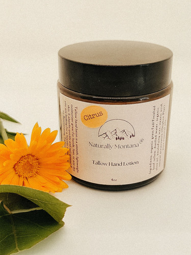 Tallow Hand lotion | Naturally Montana