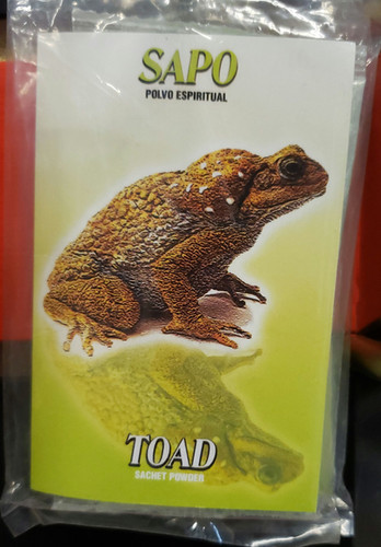 Toad /Sapo Sachet Powder | ELEGUA BOTANICA