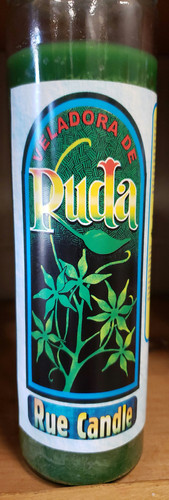 VELADORA DE / Ruda | ELEGUA BOTANICA