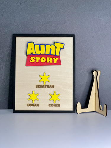 Aunt Story Frame | Little Treasures and Keepsakes