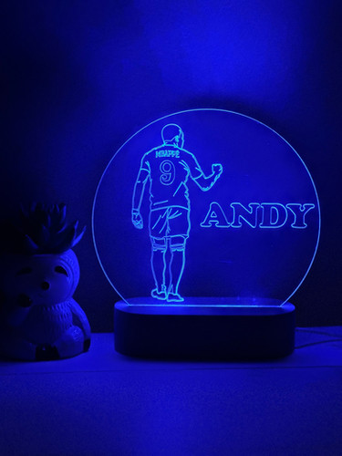 Mbappe Personalised LED Lights | Little Treasures and Keepsakes
