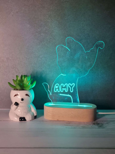 Baby Elephant Personalised LED Lights | Little Treasures and Keepsakes