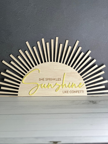 Sprinkles Sunshine like Confetti | Little T&K