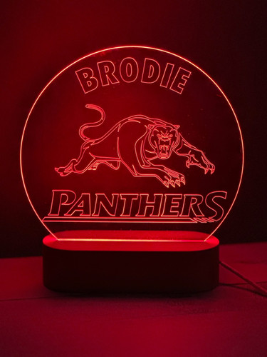 NRL Team Personalised LED Lights | Little T&K