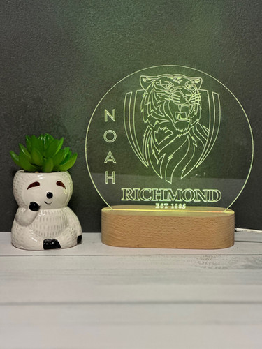 AFL Team Personalised LED Lights | Little Treasures and Keepsakes