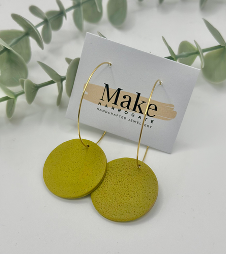 The Core Collection - Lime Green - The Extra Large Button Hoop | Make ...