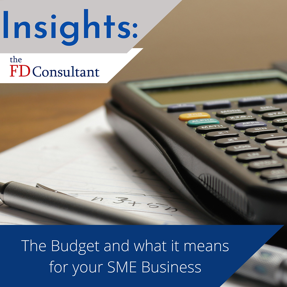 The Budget and what it means for your SME Business