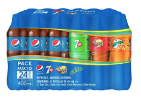 Refresco Pepsi Mix 24 pzas de 400 ml | My Site