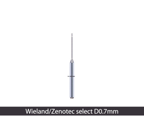 Wieland Zenotec select CAD/CAM Dental Milling Bur 0.7mm x 3mm ...