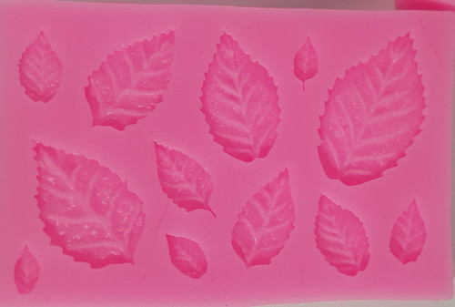 Easy Relief Silicone Leaf Mold | Metal Clay World