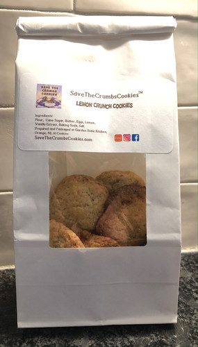 Lemon Crunch Cookies | SaveTheCrumbsCookies