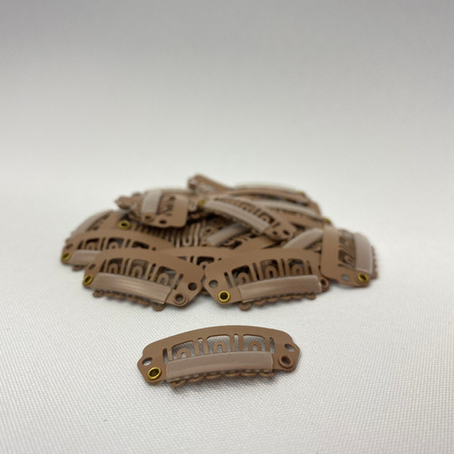 6 Medium Toupee Clips | Sole Wig Works