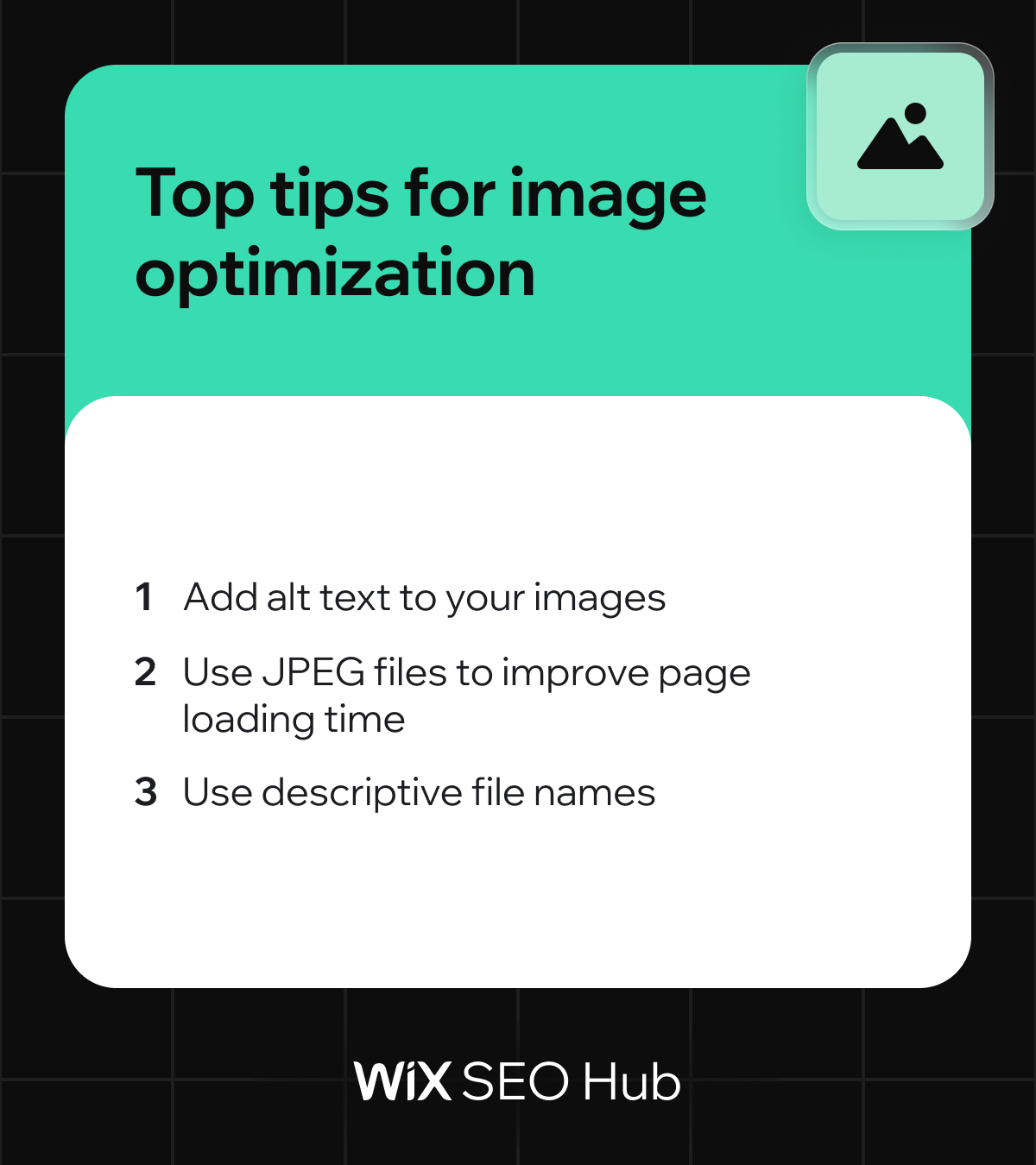 How to optimize your images for search engines | Wix SEO Hub
