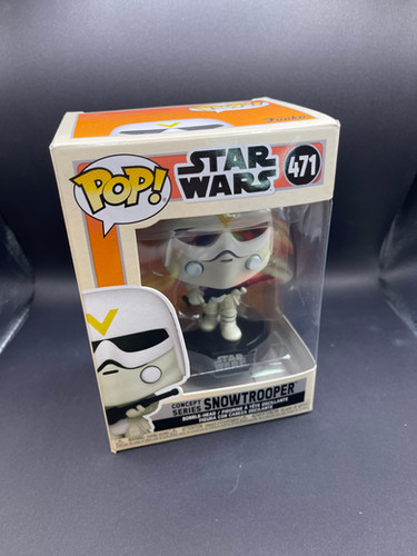 Funko Pop, Snowtrooper, Concept Series, Star Wars, #471 | Zero Collectibles