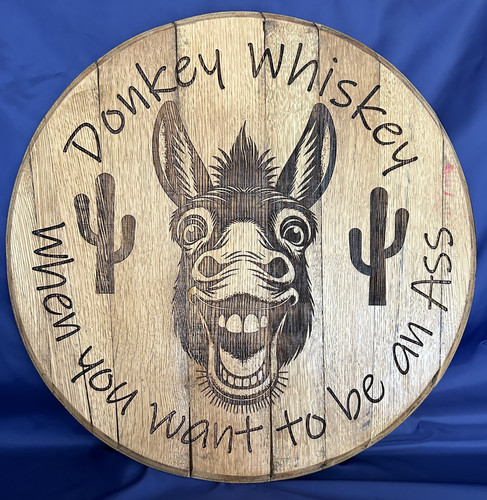 Whiskey Barrel Signs | Big Paw
