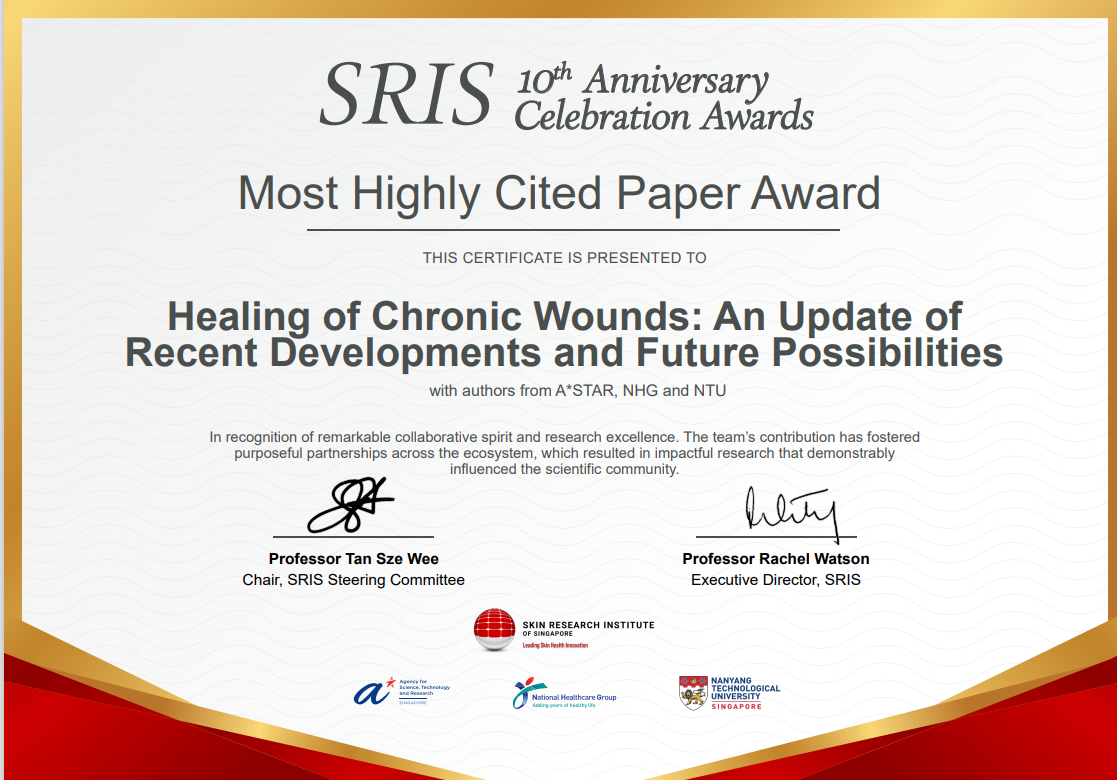 Most highly cited paper award