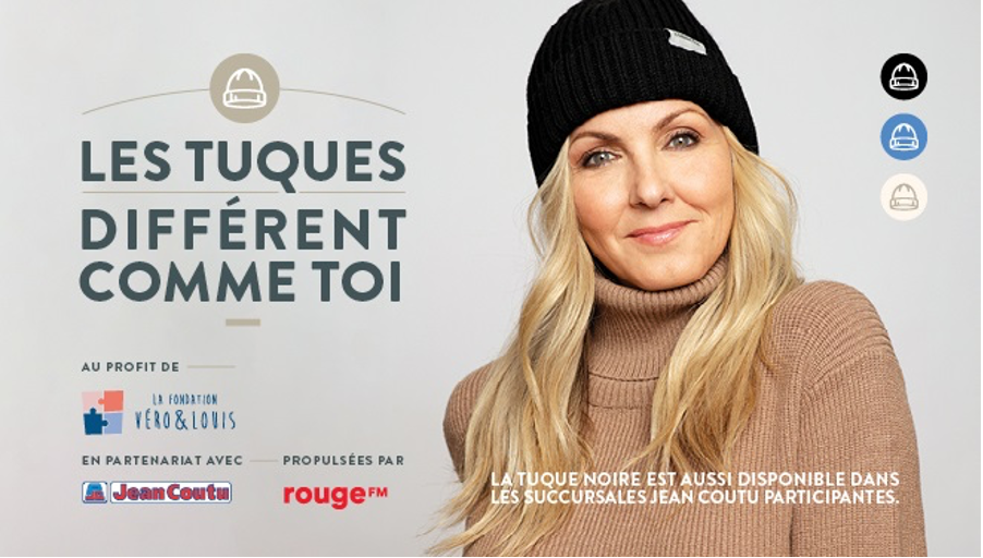Fondation Véro & Louis : Les tuques « Différent comme toi » sont de retour!