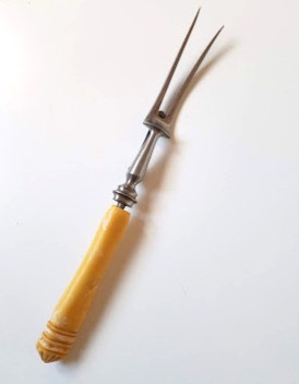 S. Pearson and Co England Stainless Meat Fork Bakelite Handle ...