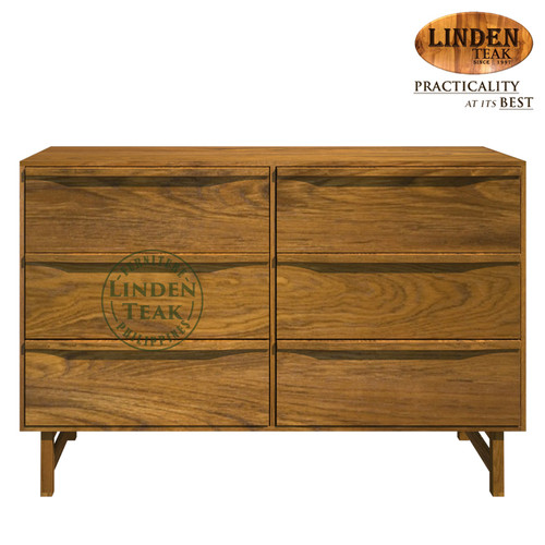 Handcrafted Solid Teak Wood Elegant-100 Chest Drawer Organizer ...