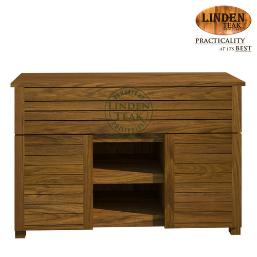 Handcrafted Solid Teak Wood Small Kitchen Buffet Furniture | Linden ...