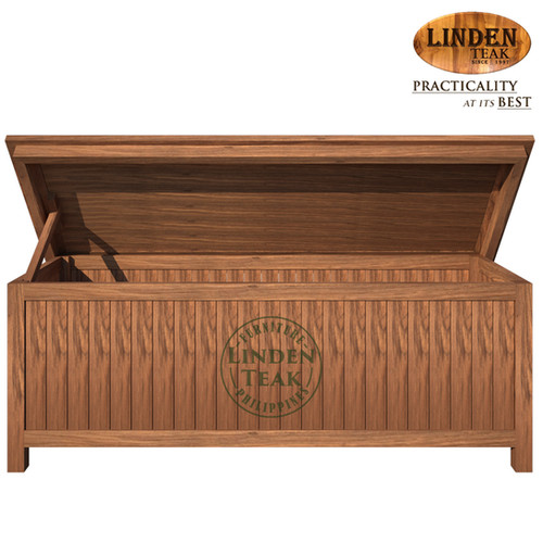 Handcrafted Solid Teak Wood ECO Cushion Box Furniture | Linden Teak ...
