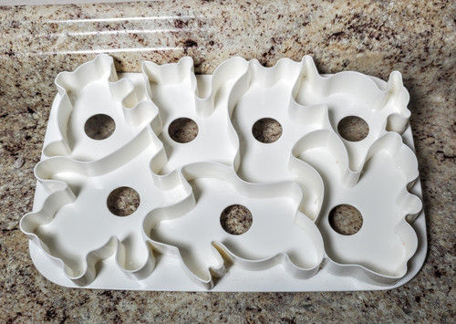 Tupperware Jello Wigglers Gelatin Jigglers 2553 Animal Shape Cookie ...