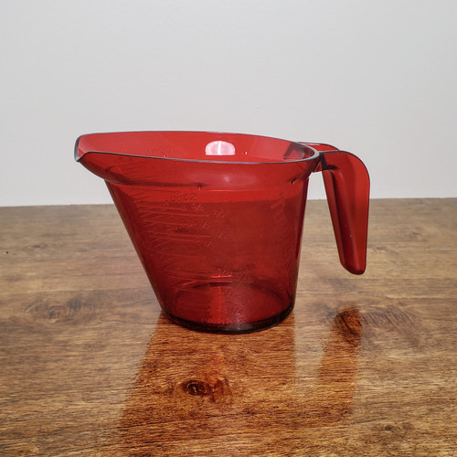 Tupperware Micro Pitcher Measuring 2 Cup Microwave Safe Acrylic #5100 ...