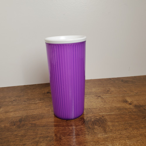 Tupperware Insulated Purple Tumbler NO Lid 24 oz 3329 | Tupperware Re ...