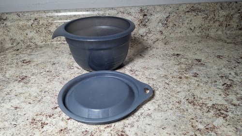 Tupperware Prep Essentials Mini Mixing Bowl #4971 Dark Grey ...