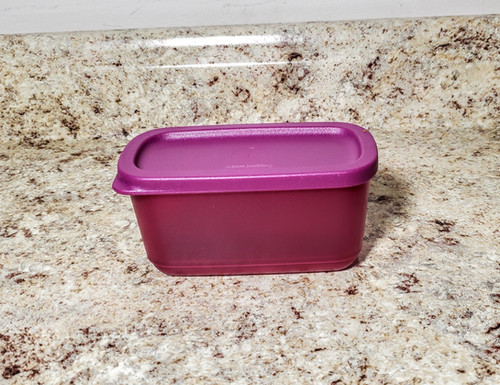 Tupperware Basic Bright Mini Rectangle Snack Container 8162 ...