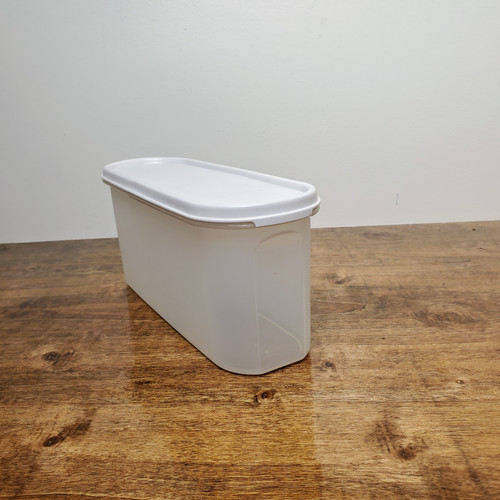 Tupperware White Top super Oval Modular 1.8 Litres Oval Storage ...