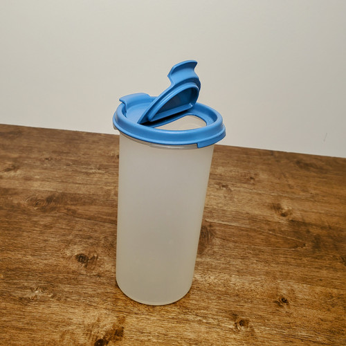 Tupperware 1641 22oz Pour Shake Modular Mate Spices Shaker Blue Lid ...
