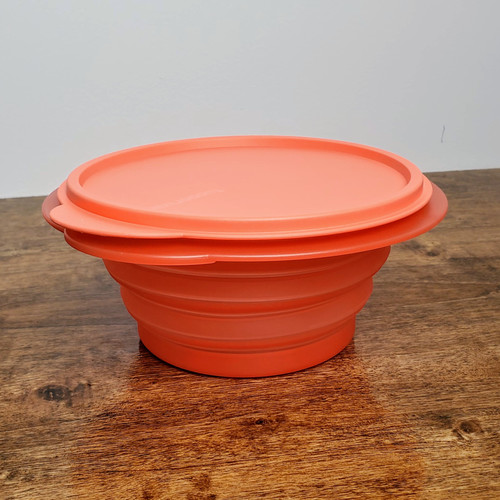 TUPPERWARE Flat Out 3 Cup 700 ML Collapsible Bowl #5452 With Seal ...