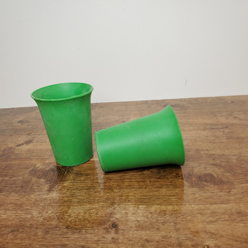 Tupperware Green 7oz Bell Tumblers Cups – Unbreakable 109 Set of 2 ...