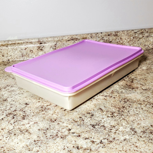 Tupperware Cold Cut Keeper Snack-Stor Container # 290 Deli Bacon Meat ...