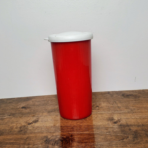 Tupperware Insulated Tumbler Red with White Lid 24 oz 3329 | Tupperware ...