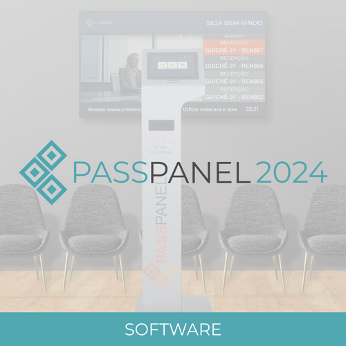 PassPanel 2024 - Sistema de Senhas e Atendimento | Create Software