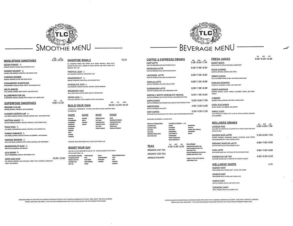 Menu | threeladiescafe