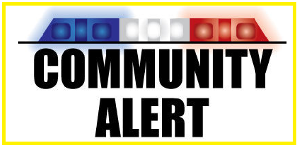 Community Alert! Burglary Awareness