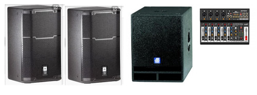 JBL PRX512M DJ package | capital-party-hire