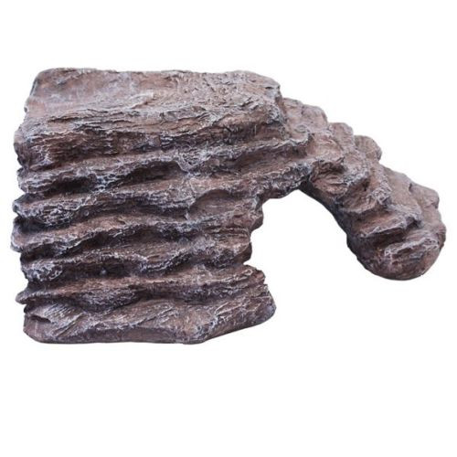 Komodo Corner Basking Ramp/Hide - Brown | Perry's Reptile Centre | UK ...