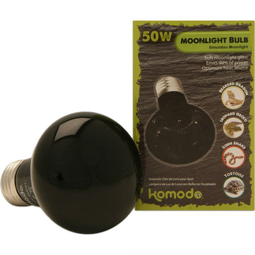 Komodo Moonlight Bulb 50w ES | Perry's Reptile Centre | UK Reptile ...