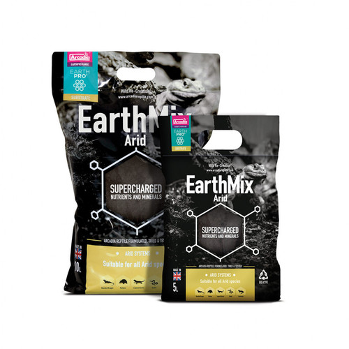 Arcadia Earth Mix Arid | Perry's Reptile Centre | UK Reptile Specialists