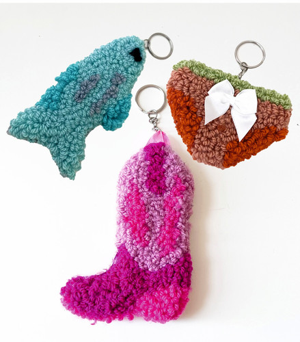 Punch Needle Bag Charm with Shannon Mayo | stitchfest