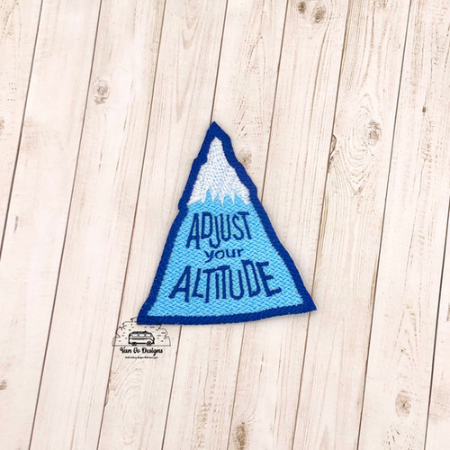 Adjust Your Altitude Patch- DIGITAL DOWNLOAD | Van Go Designs