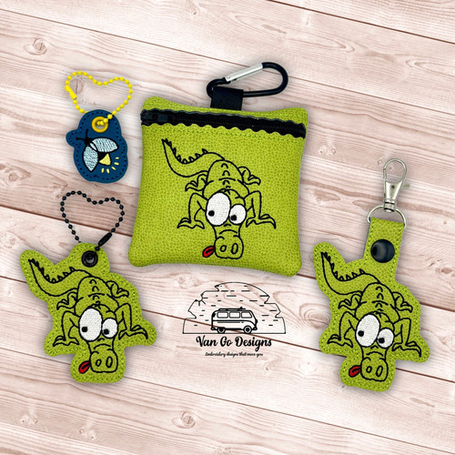 Derpy Alligator Bundle- DIGITAL DOWNLOAD | Van Go Designs