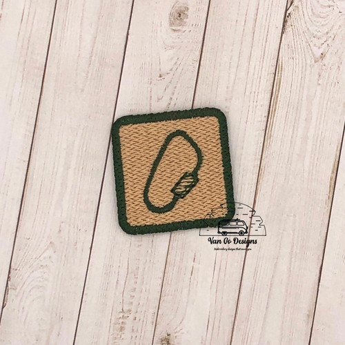Peewee Carabiner Patch- DIGITAL DOWNLOAD | Van Go Designs