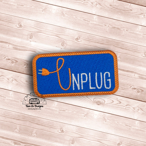 Unplug Patch- DIGITAL DOWNLOAD | Van Go Designs