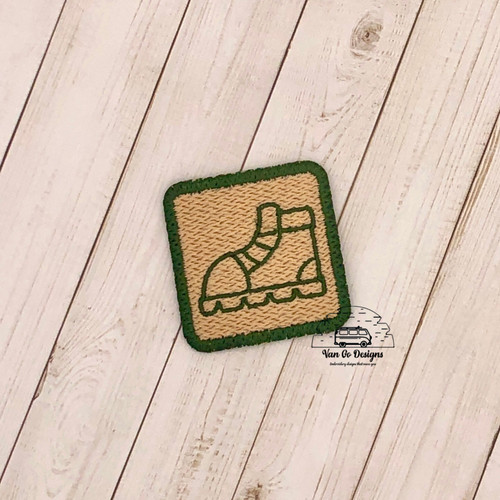 Peewee Boot Patch- DIGITAL DOWNLOAD | Van Go Designs